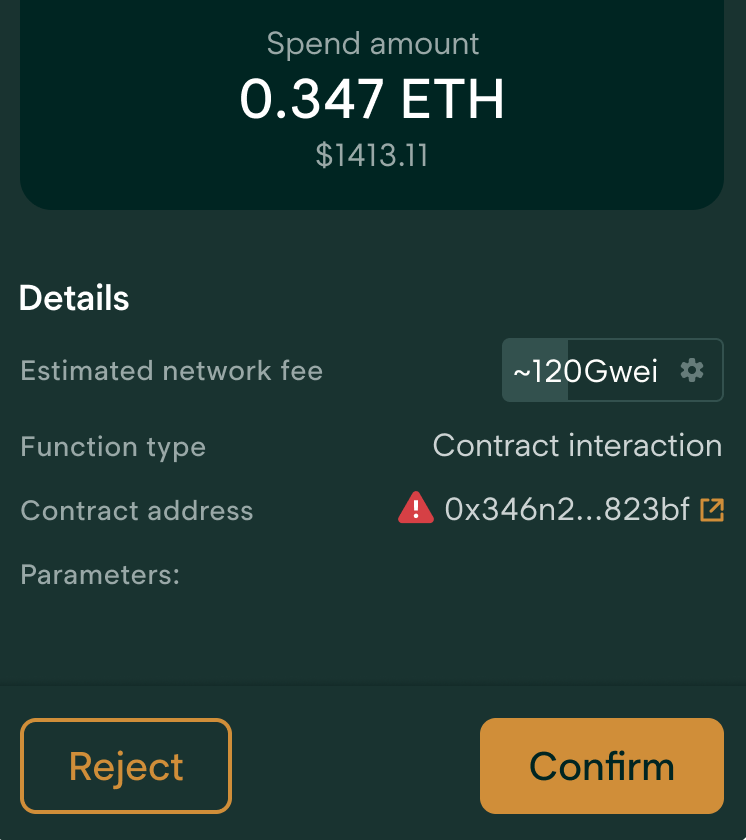 Transaction Details and Signing · Issue #369 · tahowallet/extension · GitHub