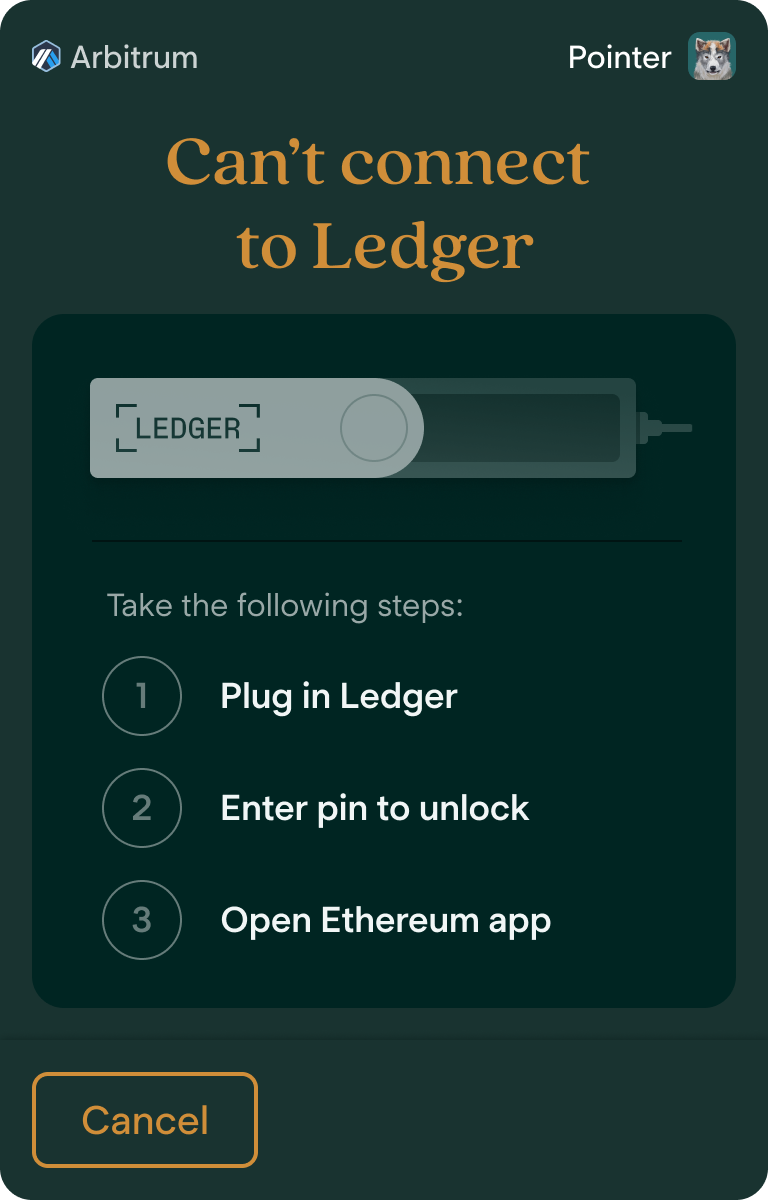 Sign with Ledger · Issue #815 · tahowallet/extension · GitHub