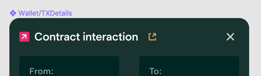 Transaction Details - Add header · Issue #1167 · tahowallet/extension · GitHub