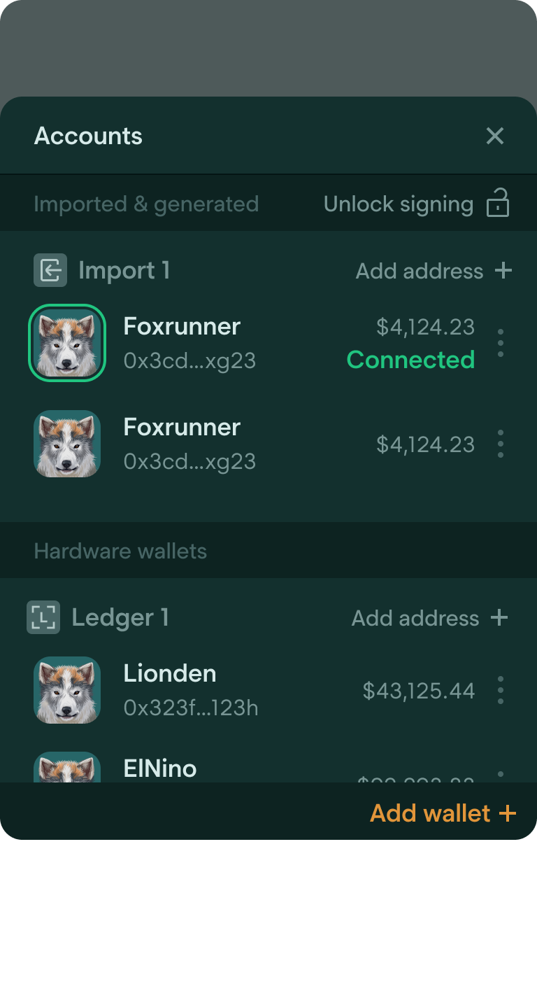 Accounts: New grouping · Issue #2305 · tahowallet/extension · GitHub