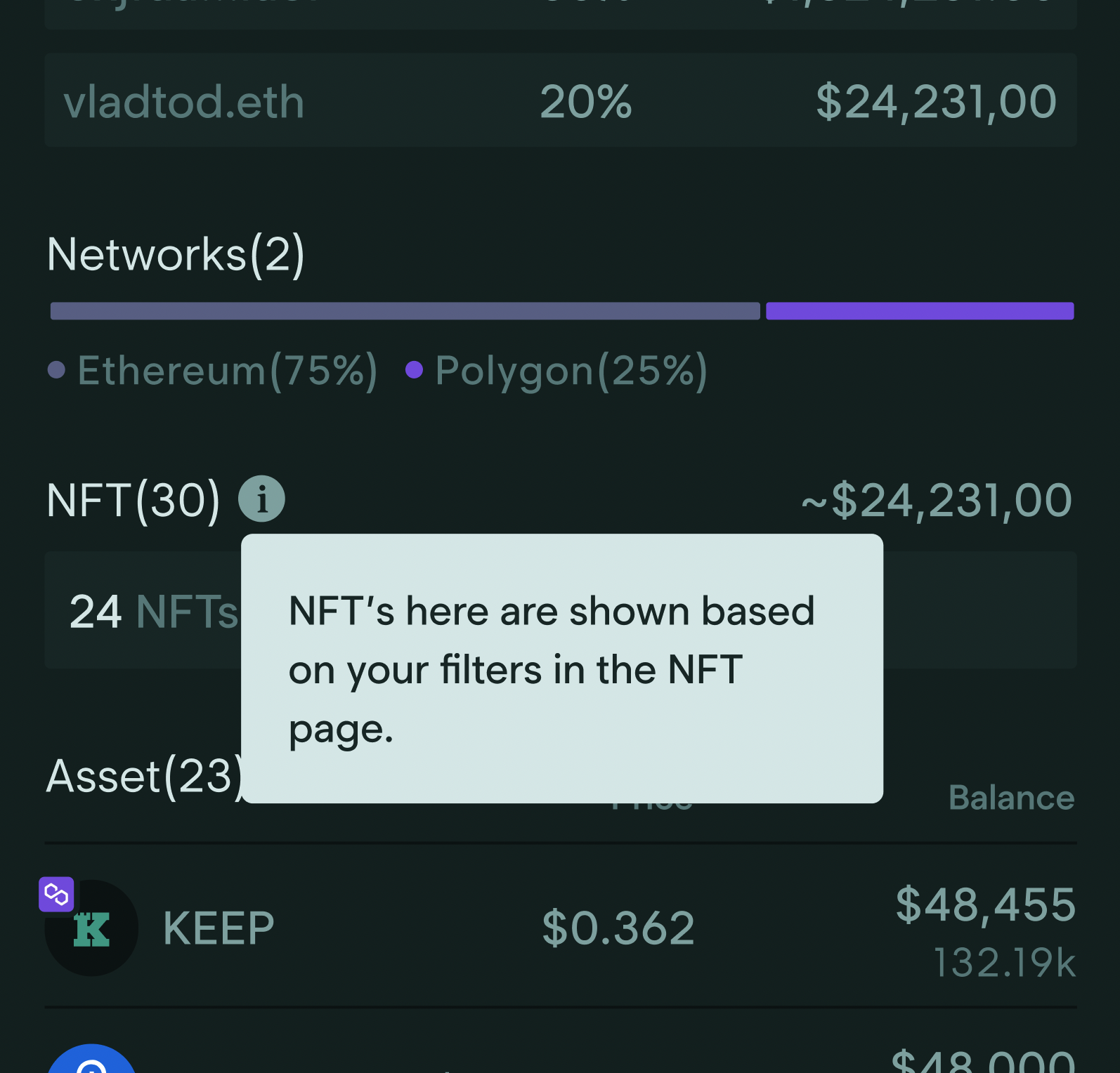 Match asset order on NFT tab and Portfolio tab · Issue #2866 ...