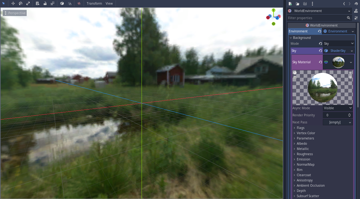Backport Godot 4 sky shader to 3 · Issue #6982 · godotengine/godot-proposals · GitHub