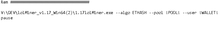 Issue with running lolminer. "lolMiner.exe is not recognized as an ...