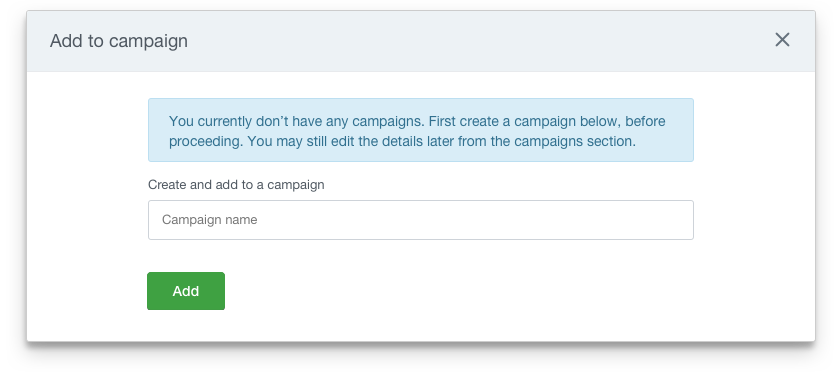 Create campaign from pages/assets section · Issue #161 · silverstripe/silverstripe-admin · GitHub