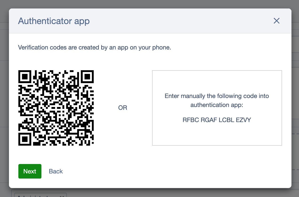 [MFA Demo issue] Update MFA setup titles to be more clear what the main ...