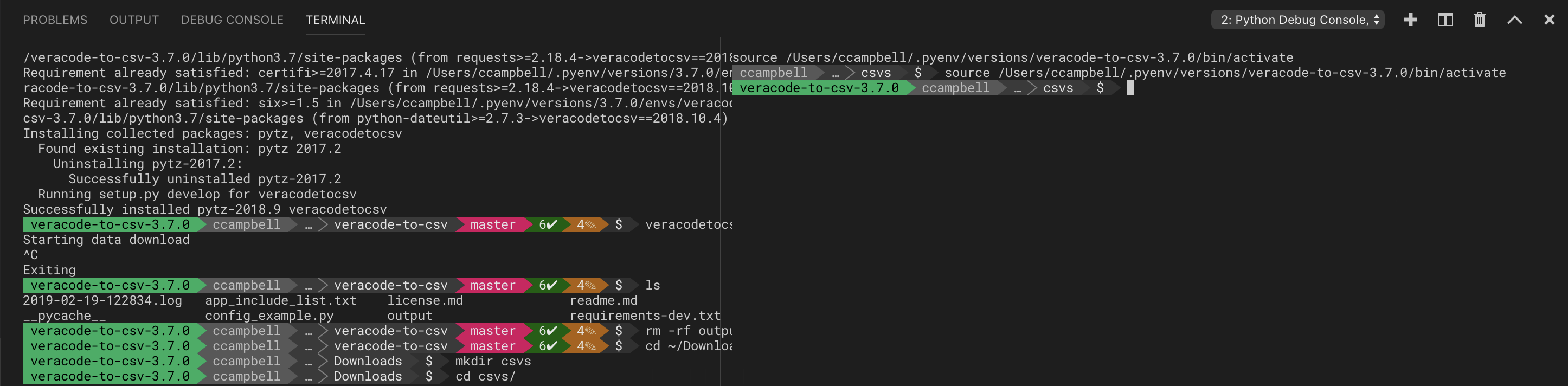 [Split Terminal] Text overlaps terminal boundary · Issue #68861 · microsoft/vscode · GitHub