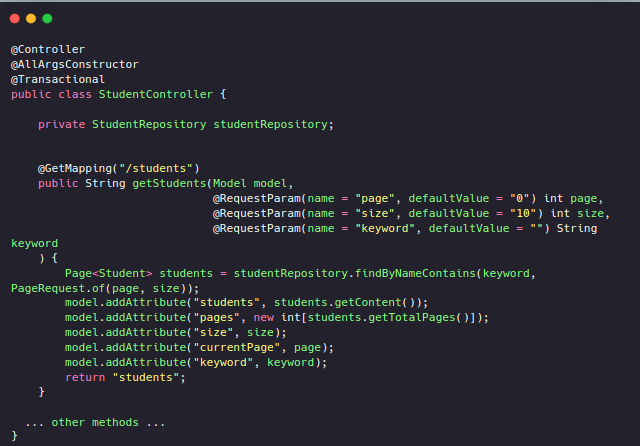 GitHub - zakariamanssouri/Student-Management-Application: Web ...