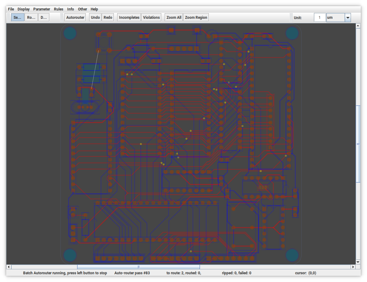 freeRouting 1.8.0 goes into a loop trying to route across a keepout, 1.7.0 worked · Issue #217 ...