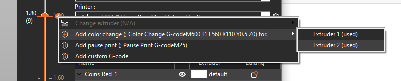 Instead of inserting color change g-code at layer, it places pause print g-code · Issue #9707 ...