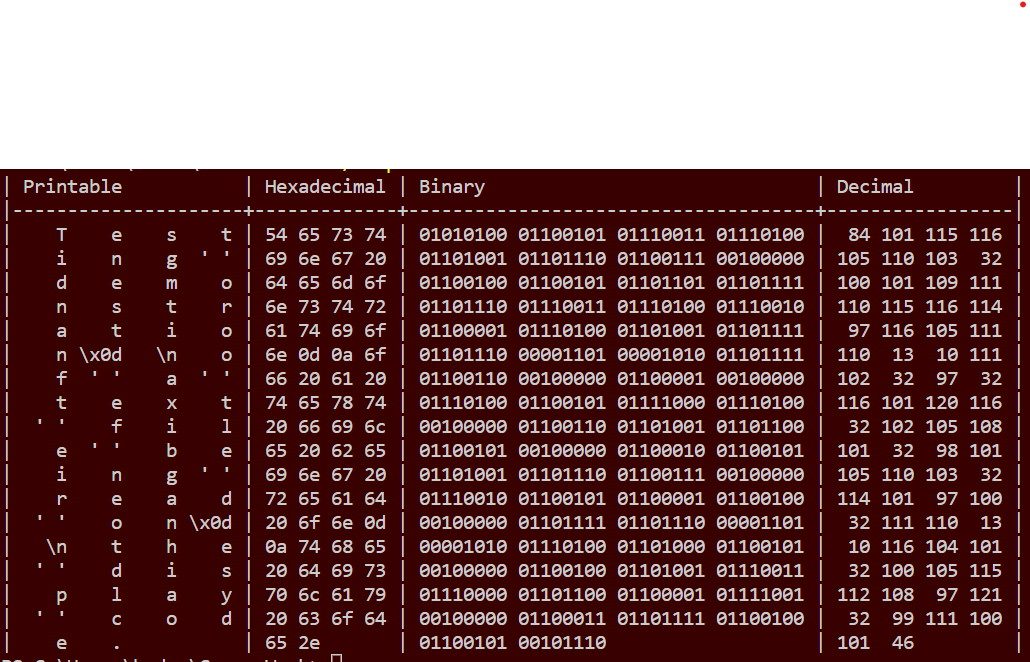 GitHub - Xethrus/Hex-Binary-Decimal-printer: Reads an argv[1] txt file ...