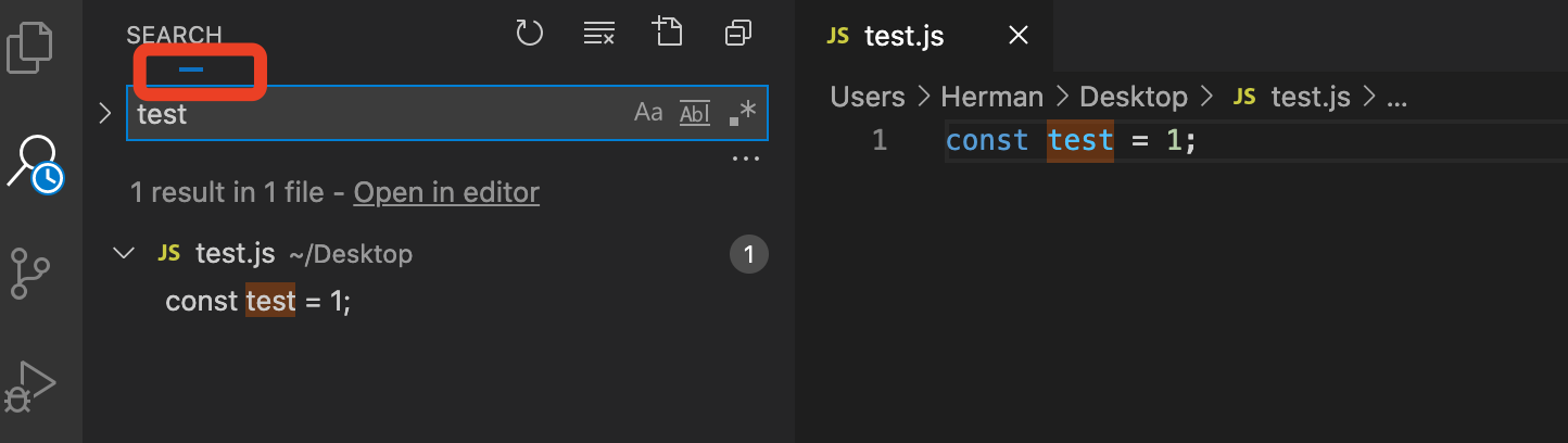 Unable to search content in file · Issue #109371 · microsoft/vscode ...