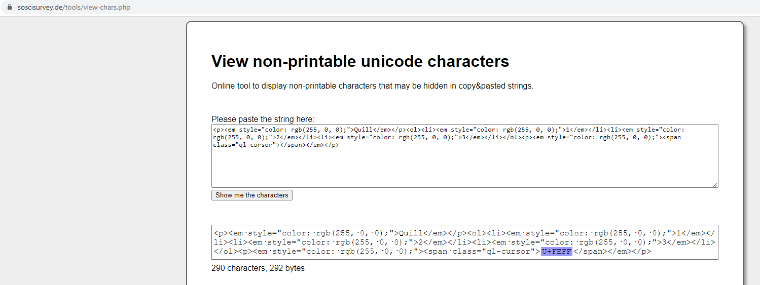 quill text adds ? · Issue #1650 · KillerCodeMonkey/ngx-quill · GitHub