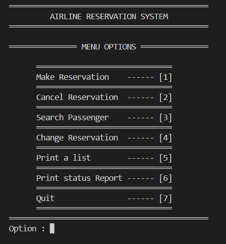 GitHub - simaran28/Airline-Reservation-System