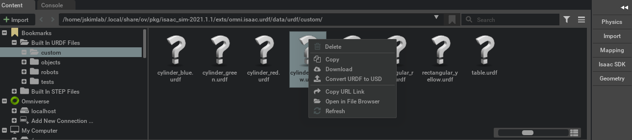 GitHub - SungjoonCho/IsaacSim_Omniverse