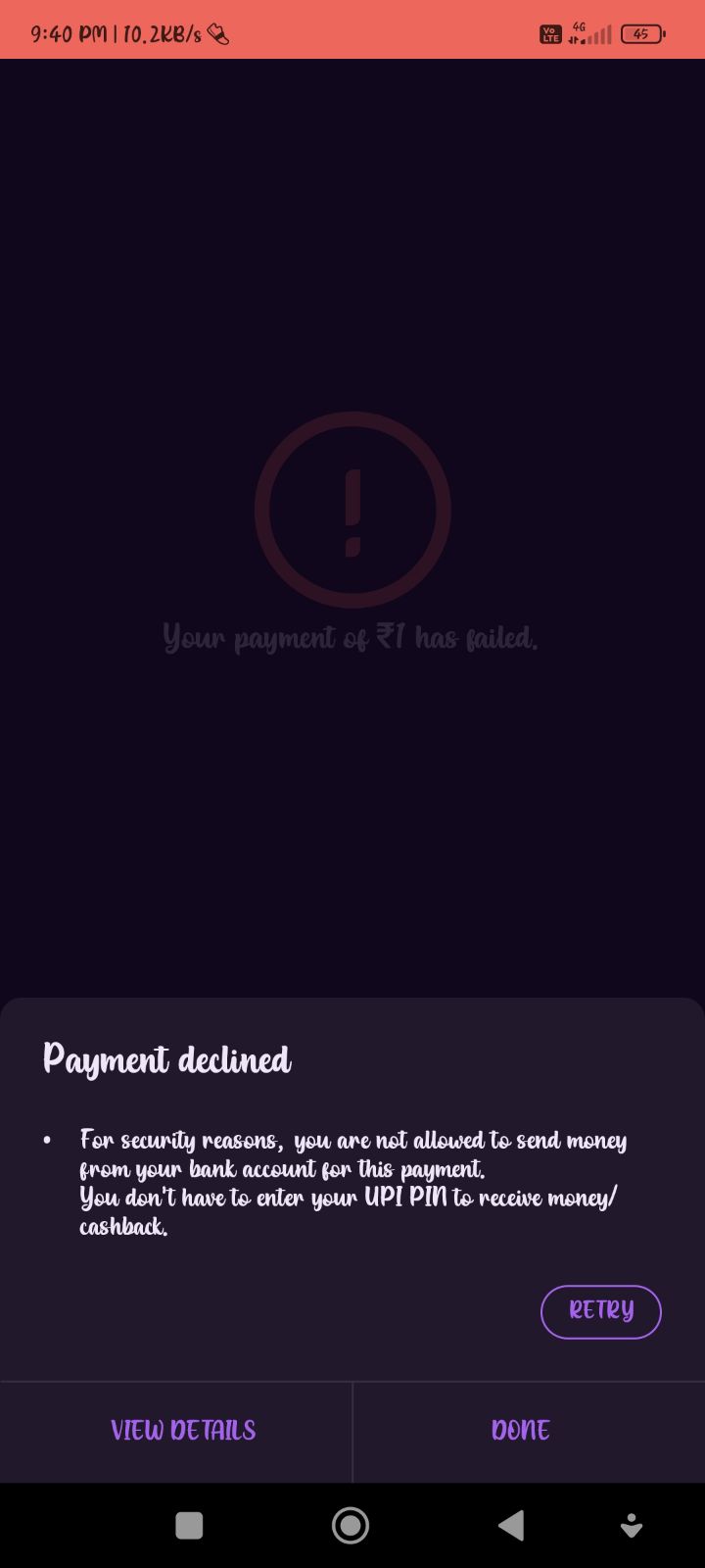 Payment is failing after some transactions · Issue #19 · GJJ2019/easy_upi_payment · GitHub
