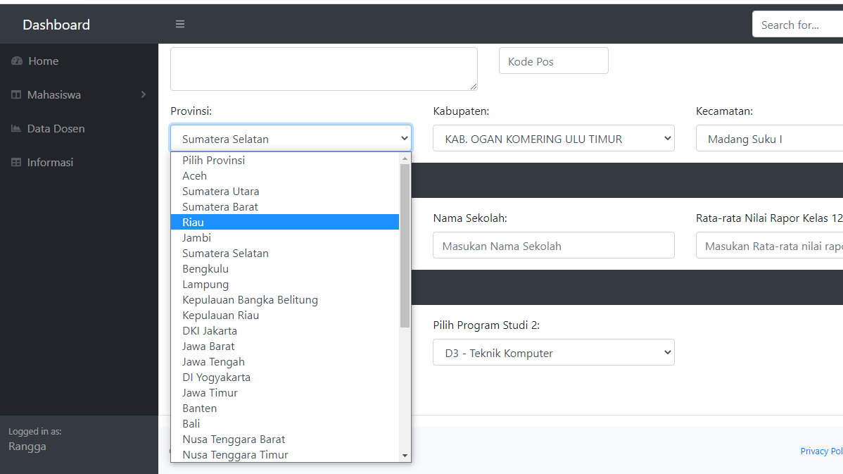 GitHub - adyt01/PHP-CRUD_3: CRUD dengan PHP, Form Pendaftaran Mahasiswa Baru
