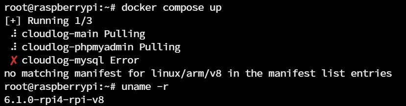 Unable to setup cloudlog without error · Issue #2549 · magicbug/Cloudlog · GitHub