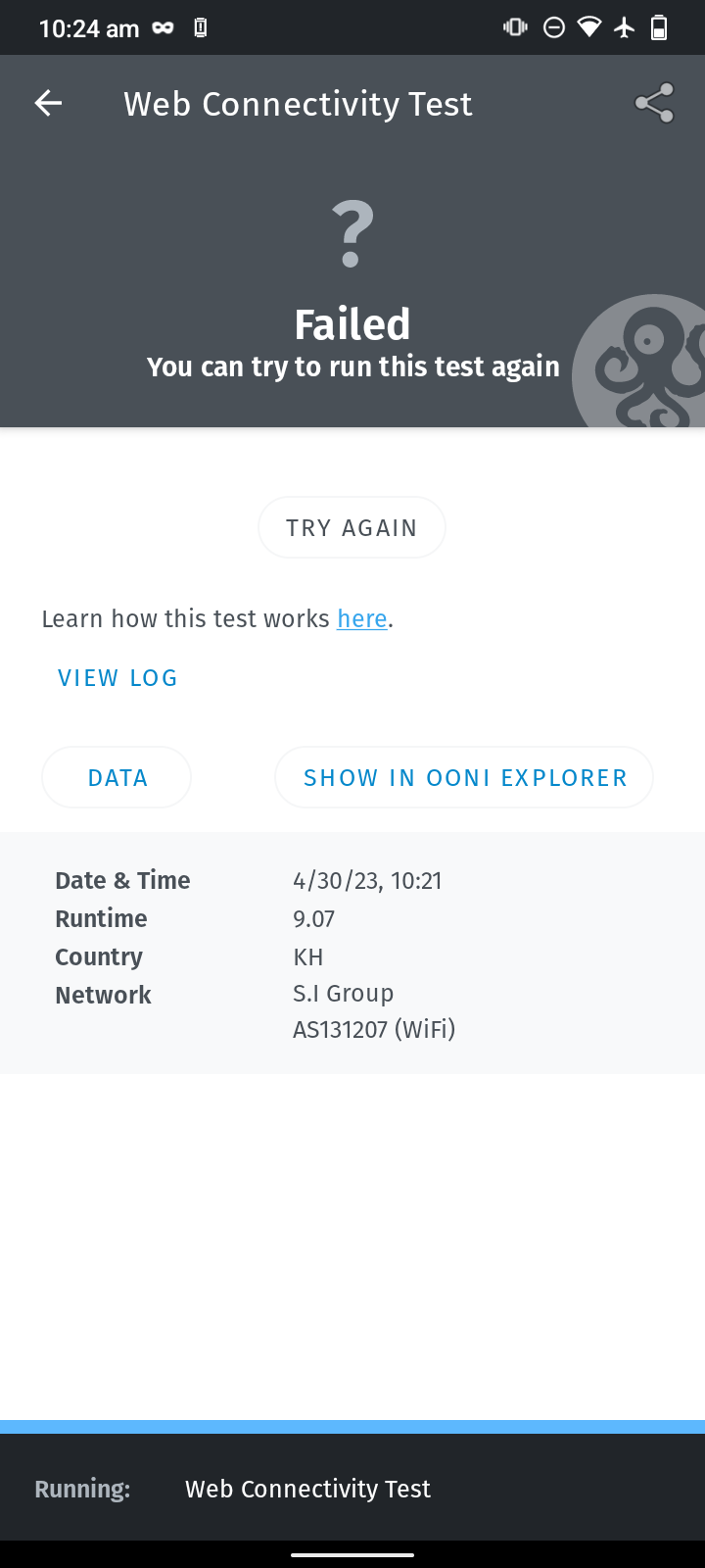 OONI Android Failed Results UI is inconsistant · Issue #2469 · ooni/probe · GitHub