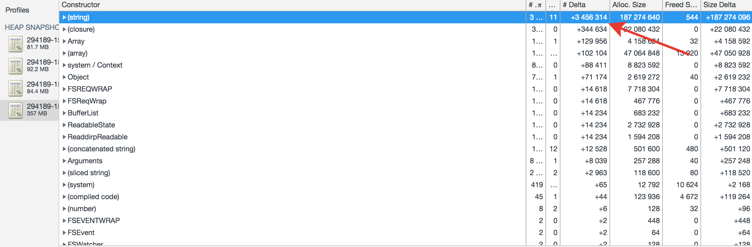 JavaScript heap out of memory. · Issue #727 · paulmillr/chokidar · GitHub