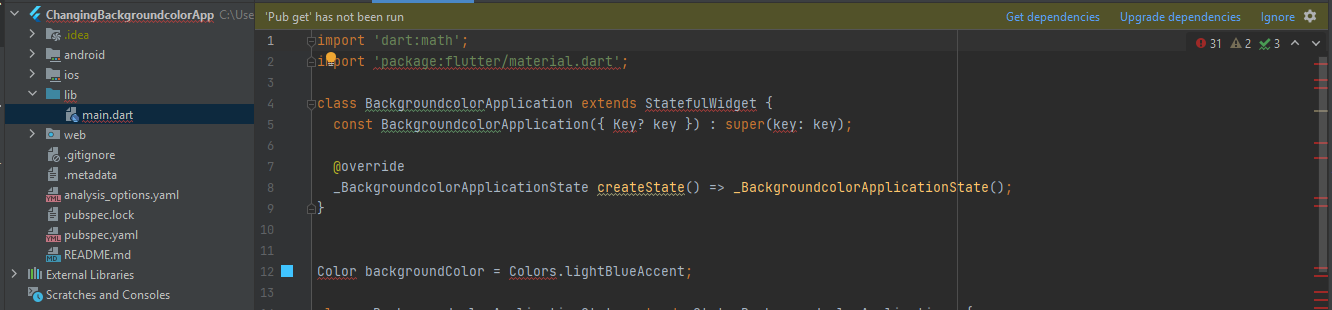 GitHub - IrynaOmeliukh/ChangingBackgroundcolorApp