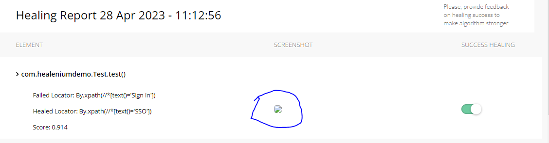 [BUG]: The screenshot which is stored is not acceesible and getting not allowed to load local ...