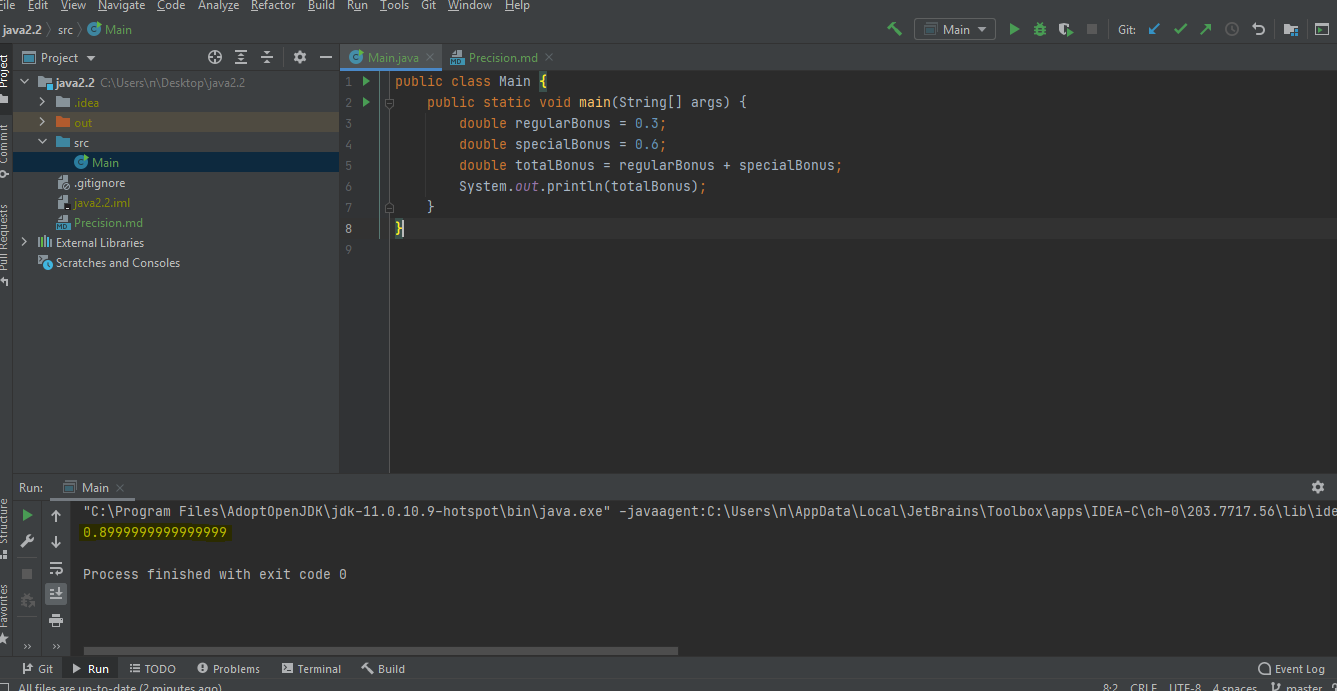 Неверный расчет бонуса клиента · Issue #1 · Tanya-ui-hub/Tanya-P8 · GitHub