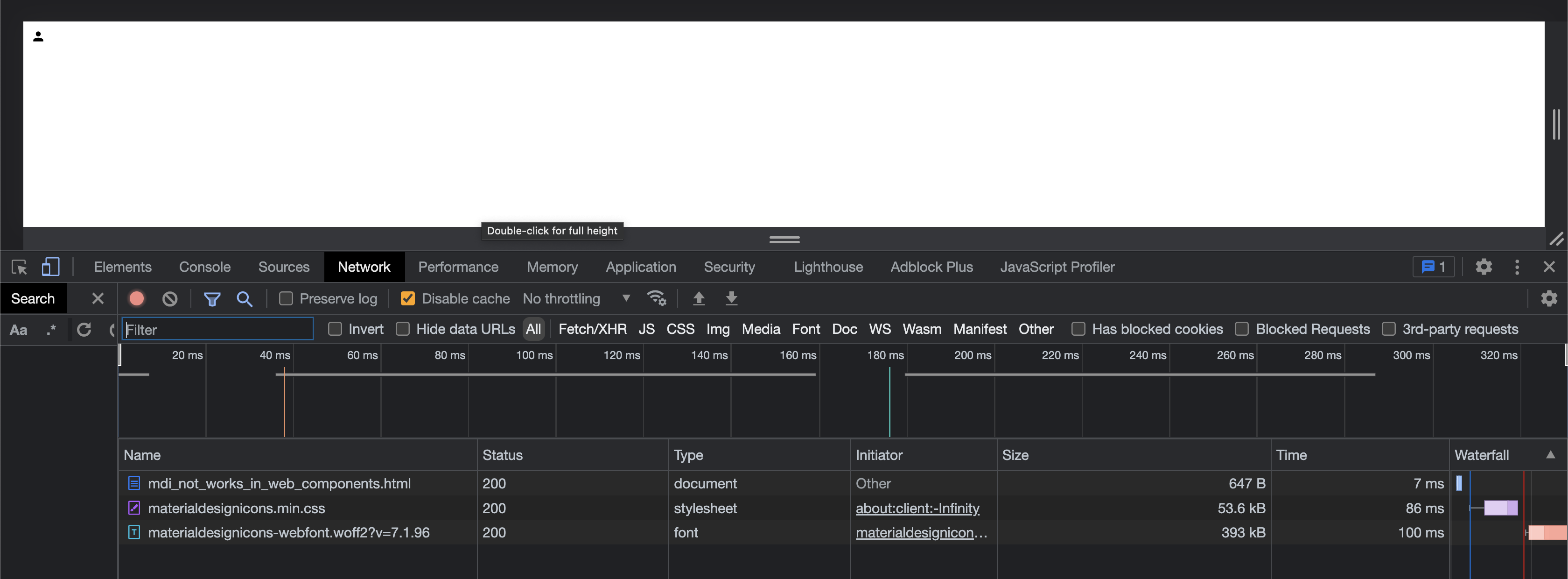 Cannot be read from Web Components (Shadow DOM) · Issue #21 · marella/material-design-icons · GitHub