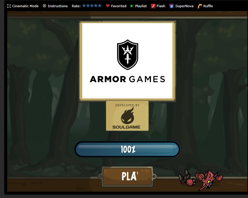 Sword And Souls Not Working On Kongregate Site Working On Ruffle Desktop · Issue 11670 