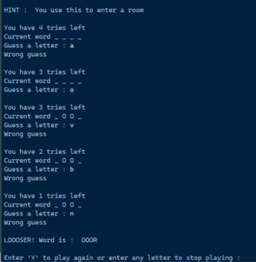 GitHub - MrRevengerX/hangman: Simple python hangman game