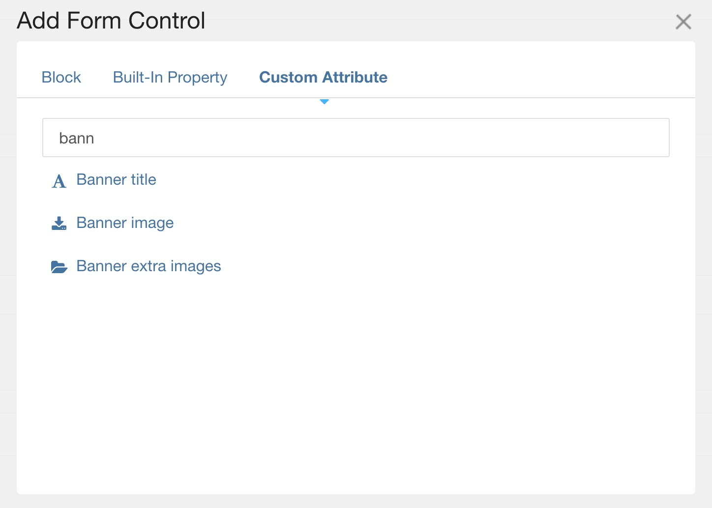Feature Request Search Attributes When Adding Fields On Compose Form · Issue 7688