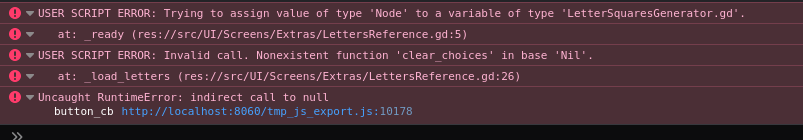 Indirect Call To Null Null Function Or Function Signature Mismatch Error Only On Web 1455