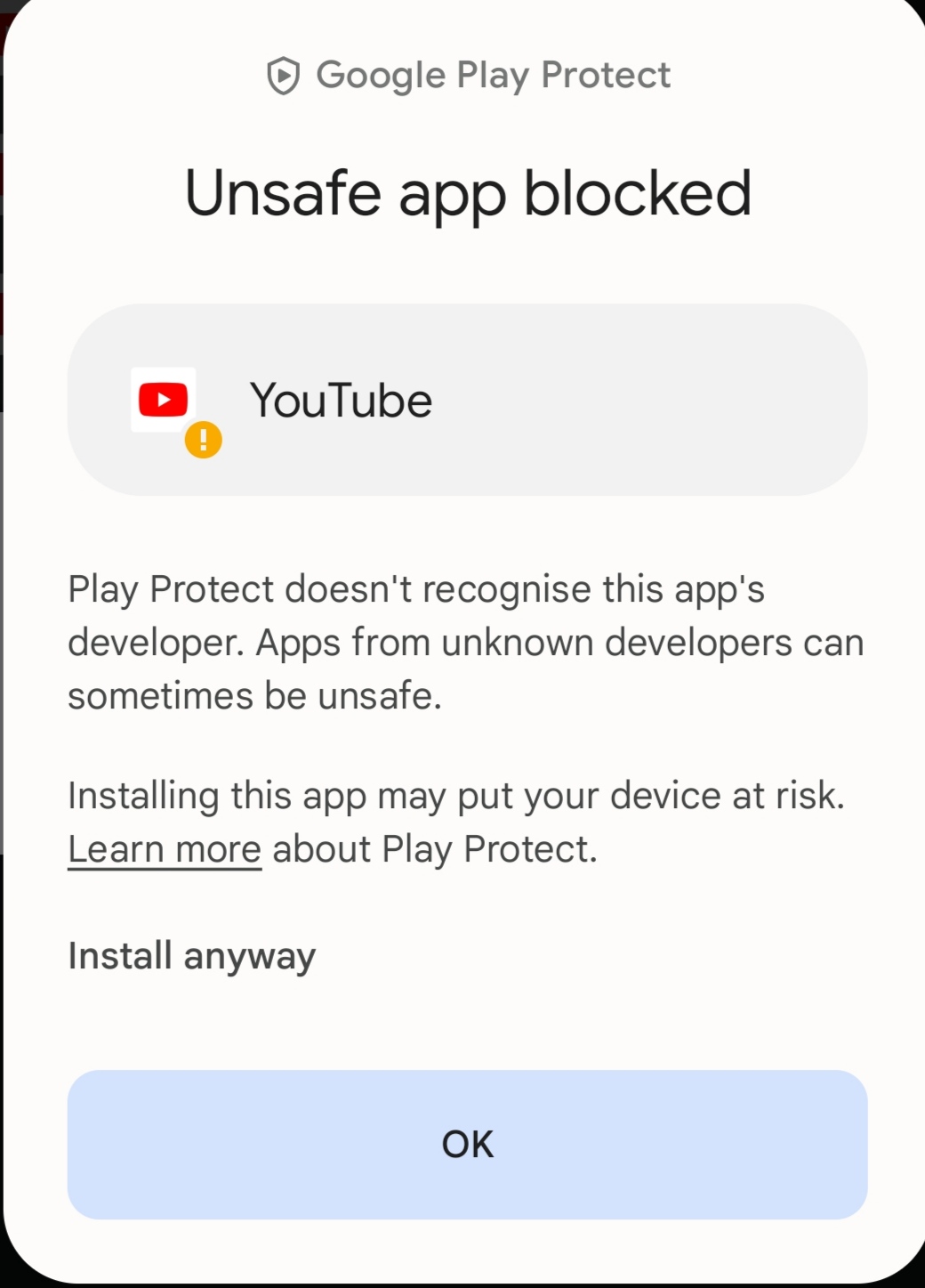 bug: Cannot Installed successfully patched youtube app · Issue #1226 · ReVanced/revanced-manager ...