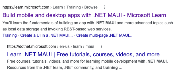 Getting started SEO · Issue #1236 · dotnet/docs-maui · GitHub
