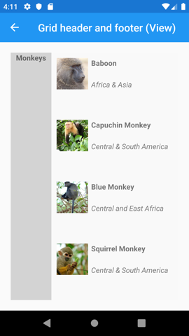 [Bug] [iOS] CollectionView header/footer on horizontal grid layout · Issue #7246 · xamarin ...