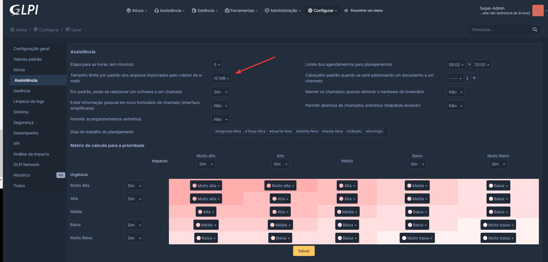Upload Max Filesize · Issue #12037 · glpi-project/glpi · GitHub