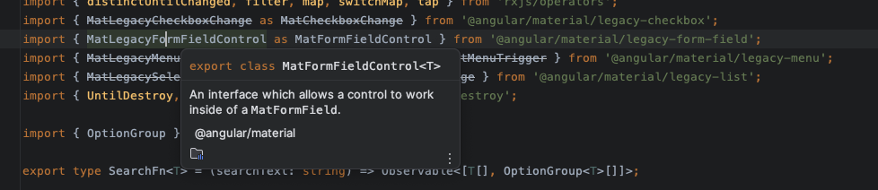bug(MatLegacyFormField): TypeError: Cannot read properties of undefined (reading 'pipe') · Issue ...