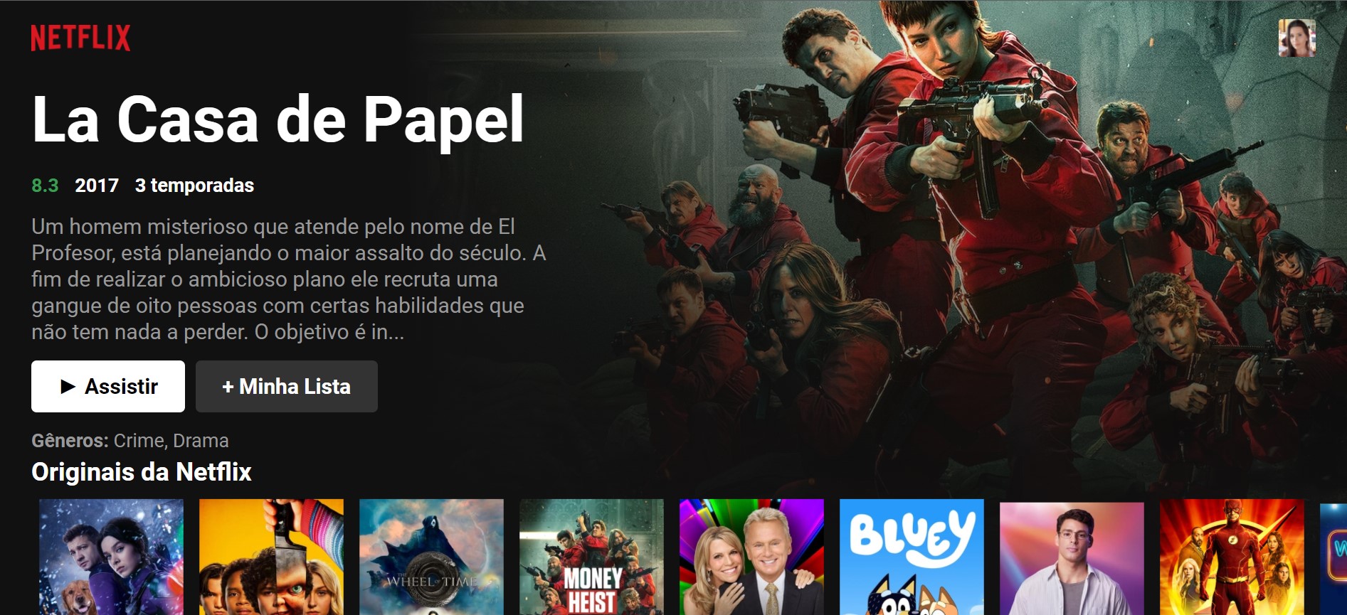 GitHub - alofrrr/Clone-Interface-Netflix: Projeto realizado utilizando ...