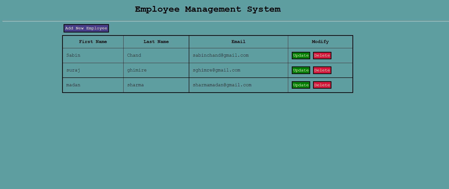 GitHub - sabinchand/webapp_employee_management_system