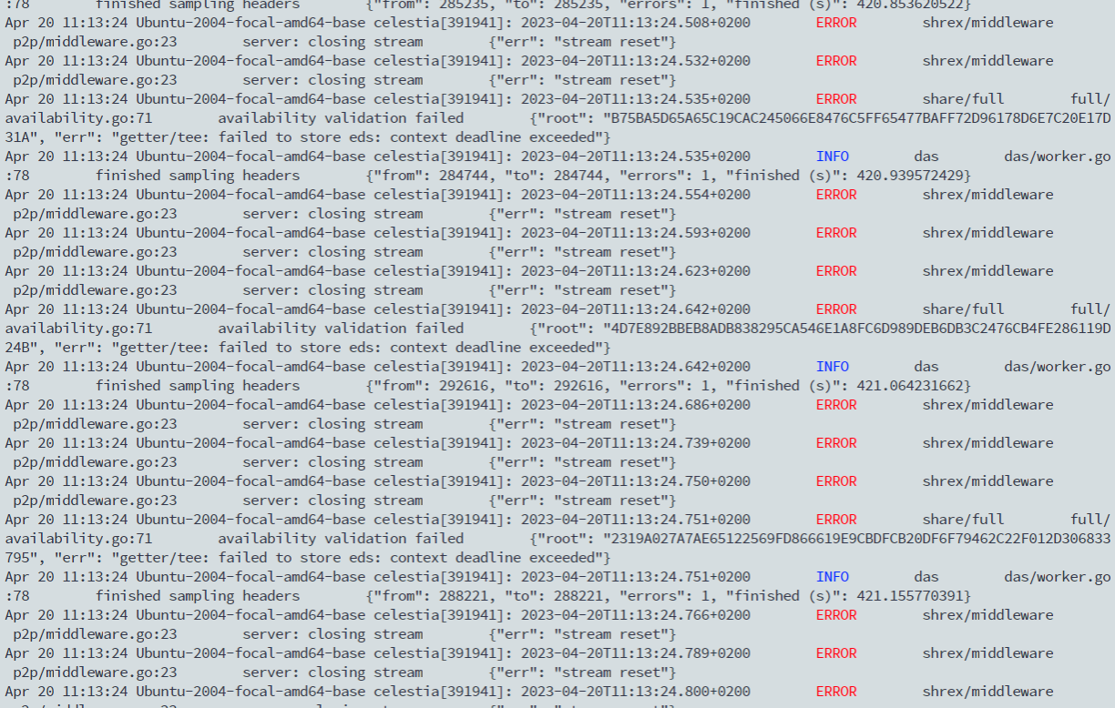 shrex/eds causes node to stop syncing · Issue #2097 · celestiaorg/celestia-node · GitHub