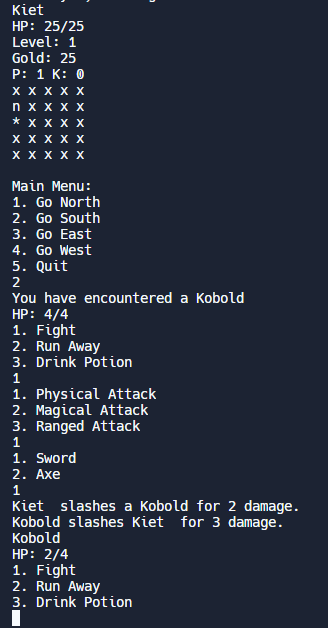 GitHub - kietn2610/Dungeons-and-Monsters-: Created a Java program that ...