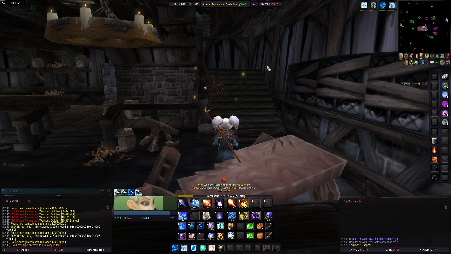 Alterac Mountains - Bruiseweed Growing Indoors in Strahnbrad · Issue ...