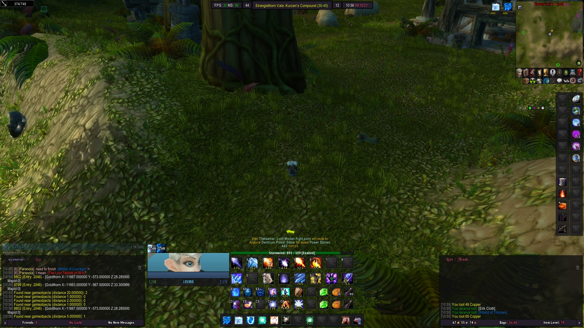 Stranglethorn Vale - Goldthorn Spawning Underground · Issue #6315 ...