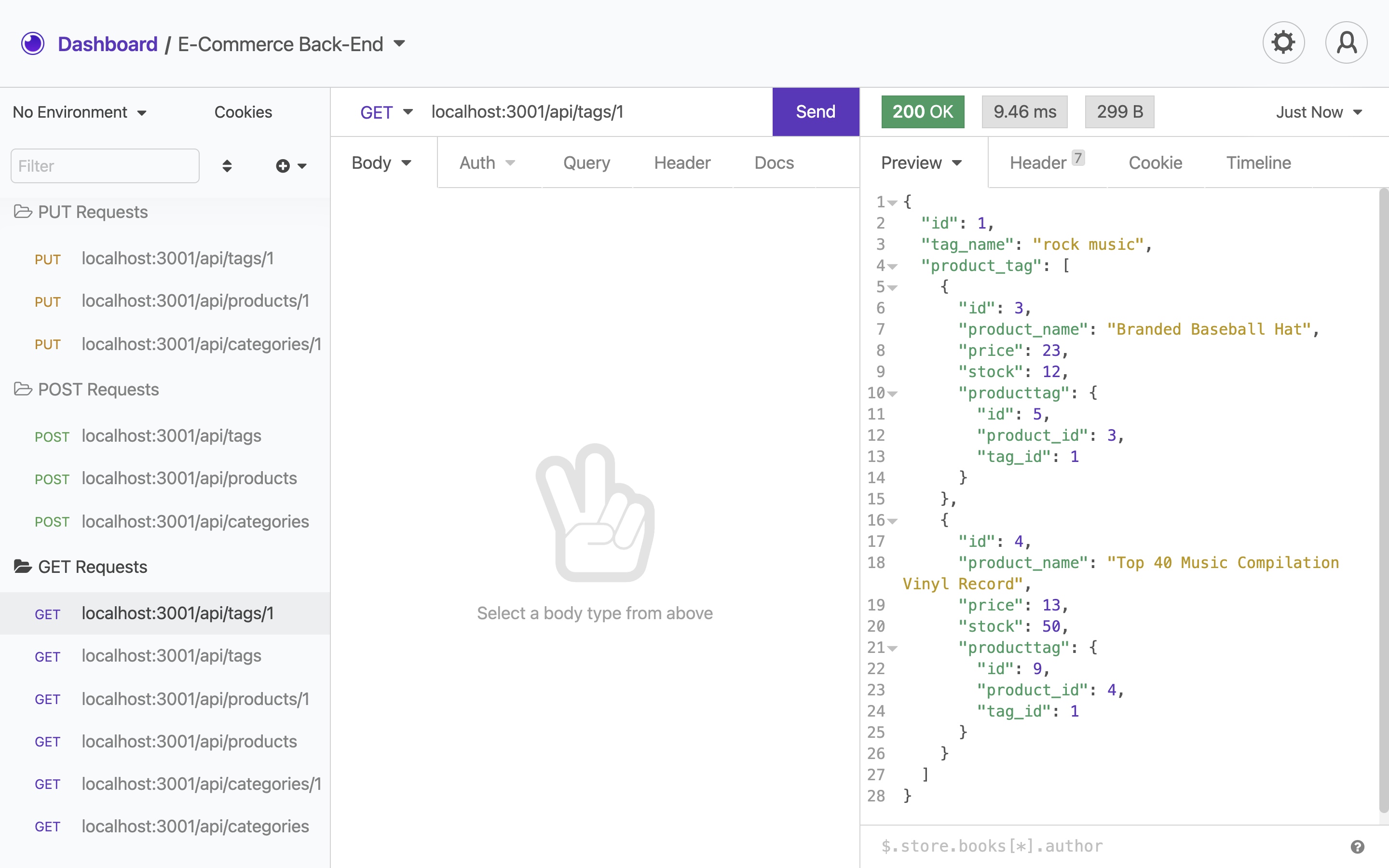 GitHub - JaspreetKhela/e-commerce-back-end