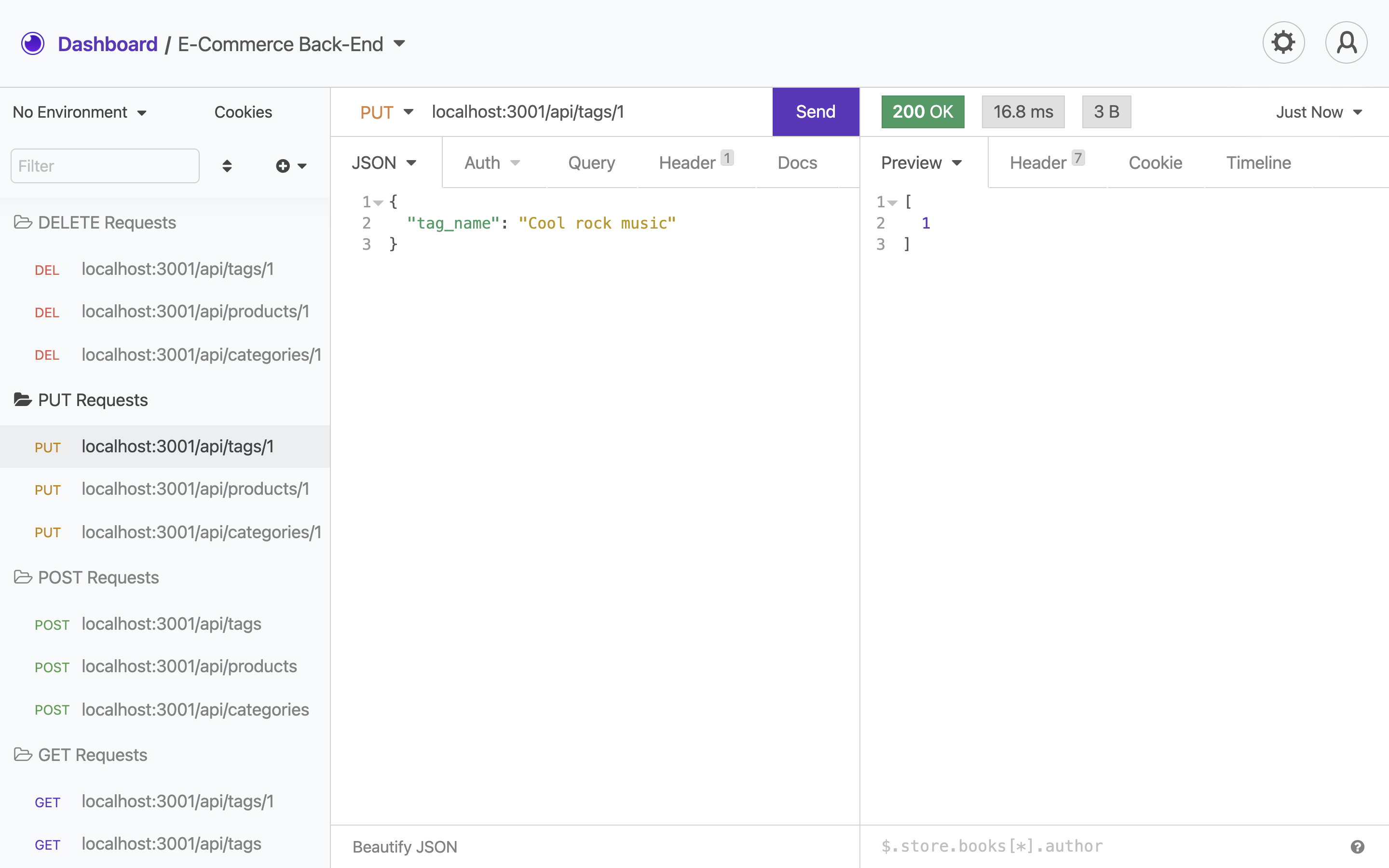 GitHub - JaspreetKhela/e-commerce-back-end