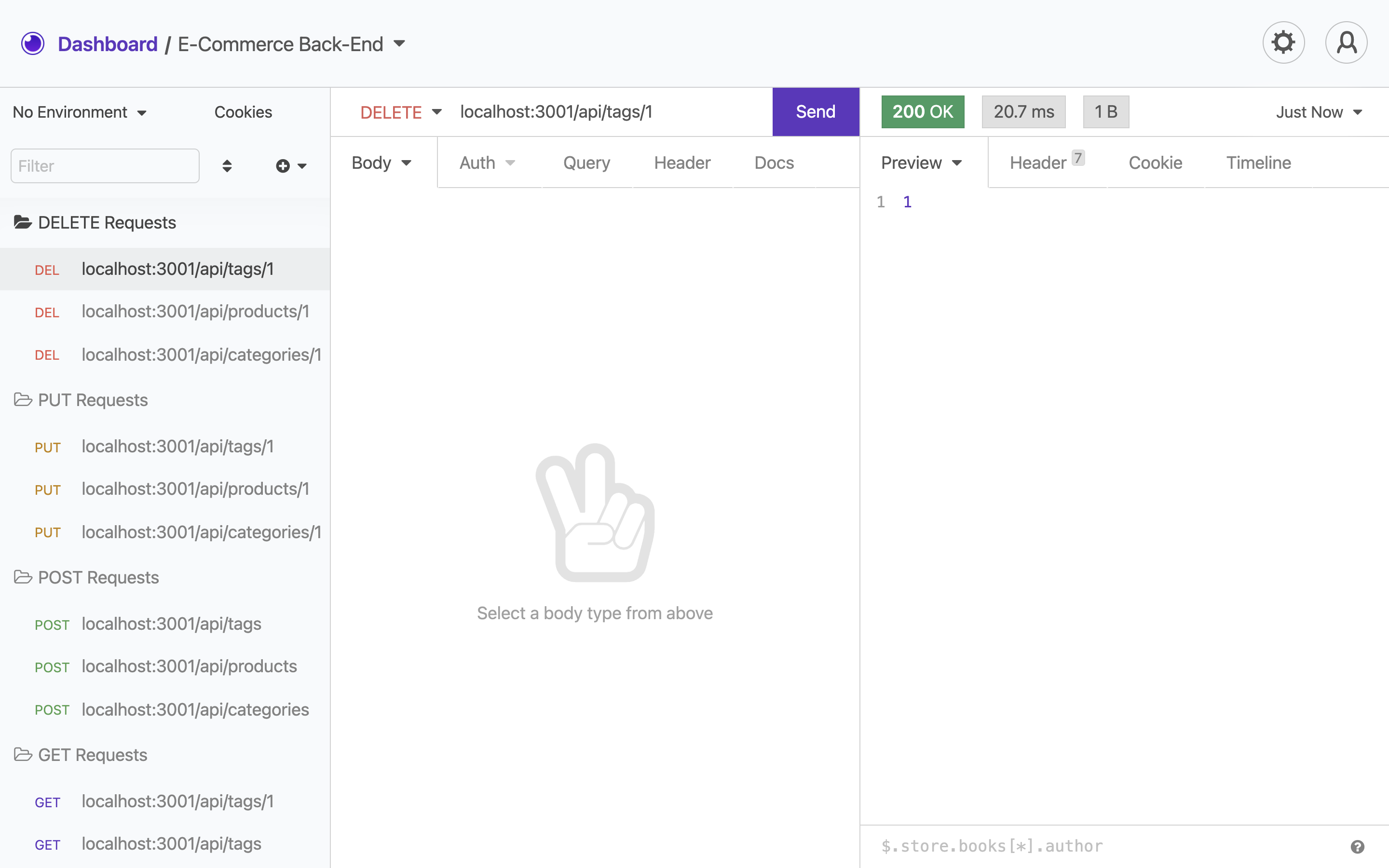 GitHub - JaspreetKhela/e-commerce-back-end