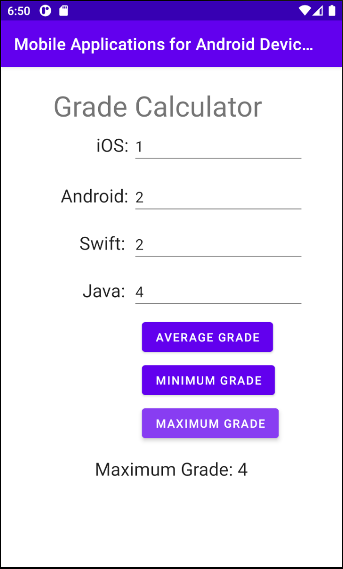 GitHub - JaspreetKhela/android-grade-calculator