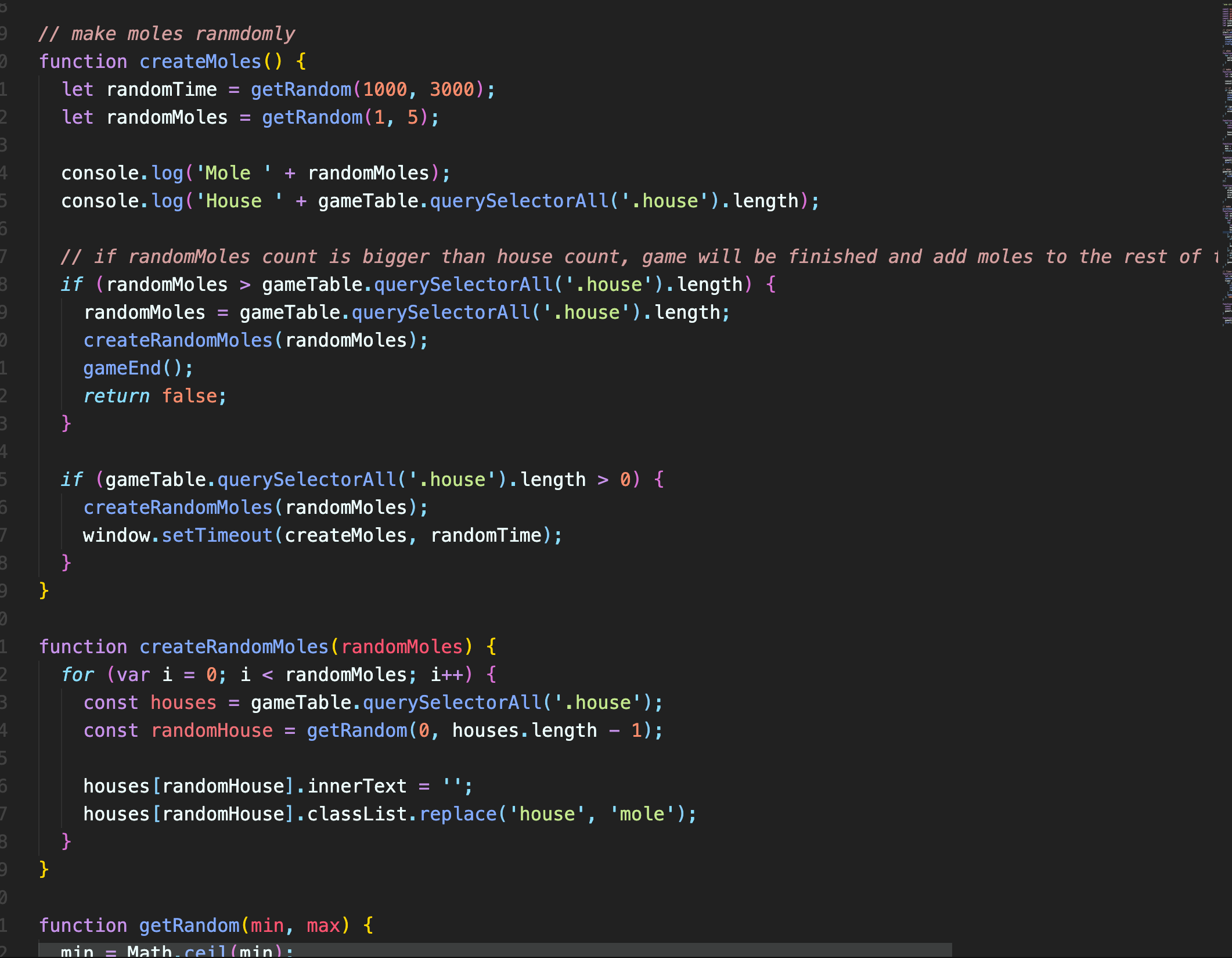 GitHub - sejinniemma/MoleGame
