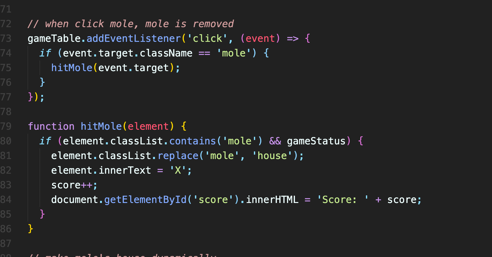 GitHub - sejinniemma/MoleGame
