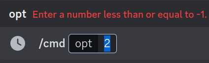 nextcord.Range accepts negative numbers if min_value is 0. · Issue #1015 · nextcord/nextcord ...