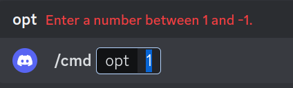 nextcord.Range accepts negative numbers if min_value is 0. · Issue #1015 · nextcord/nextcord ...